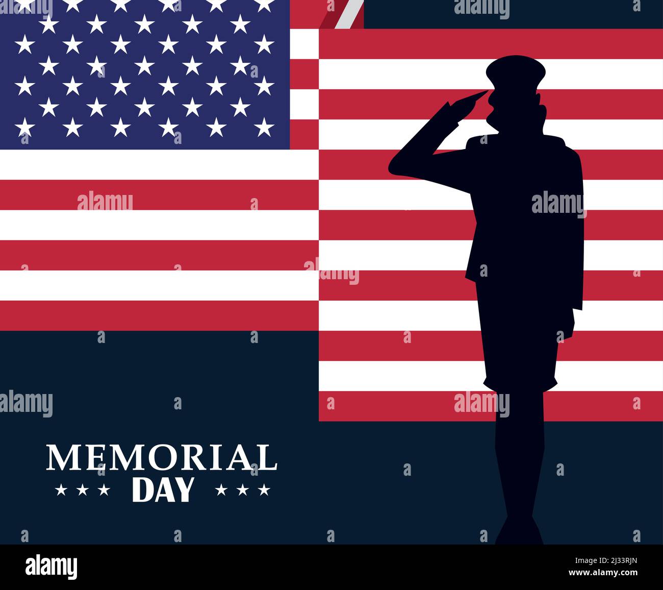 memorial day lettering postcard Stock Vector Image & Art - Alamy