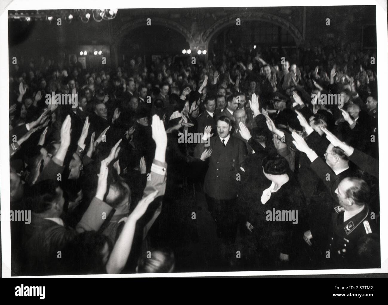 Parteigründungsfeier, Februar 1941. - Party founding celebration ...