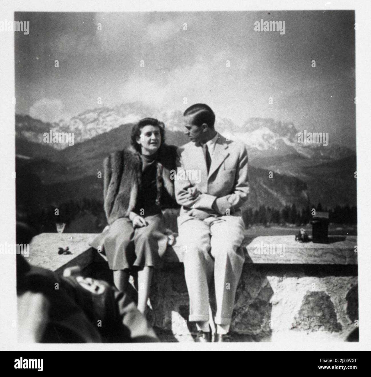 Eva Braun's Photo Albums, ca. 1913 - ca. 1944. These albums are ...