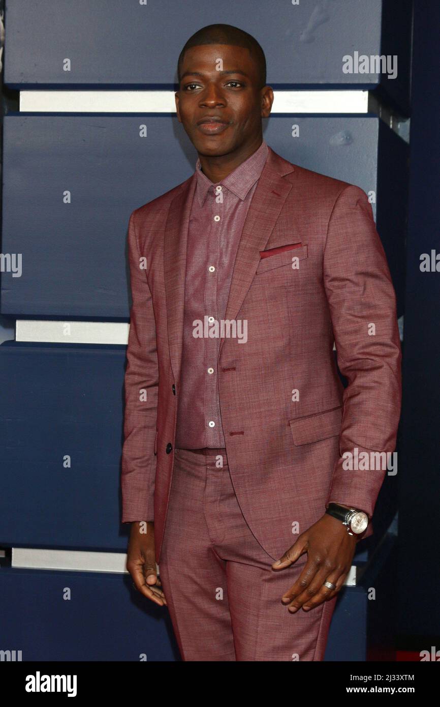 Los Angeles, CA. 4th Apr, 2022. Cedric Sanders at arrivals for AMBULANCE Premiere, The Academy ...