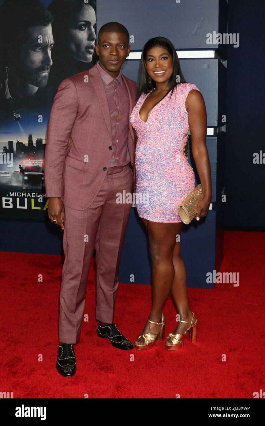 Los Angeles, CA. 4th Apr, 2022. Cedric Sanders, Lauryn Whitney at ...