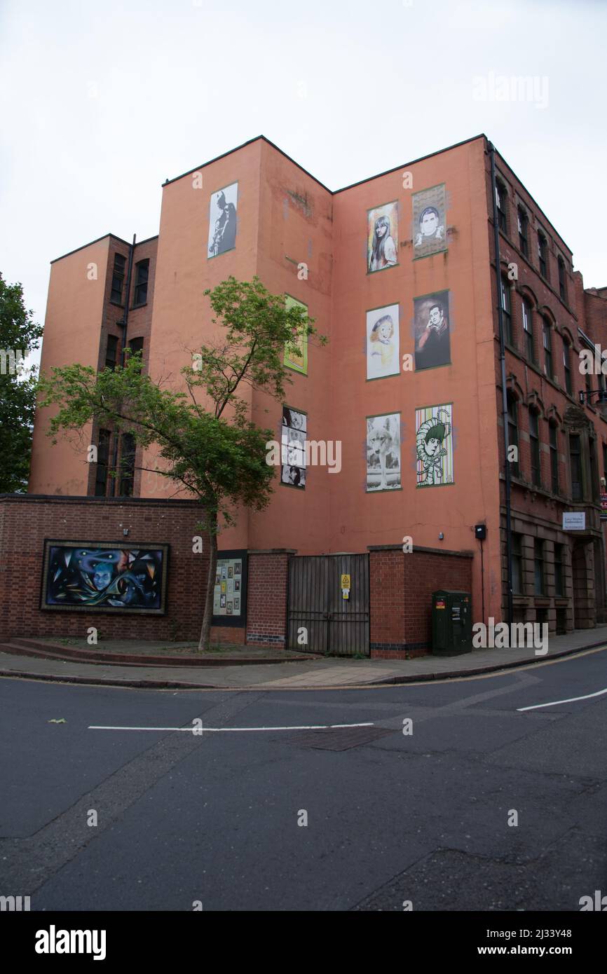 Nottingham nottinghamshire graffiti hi-res stock photography and images ...