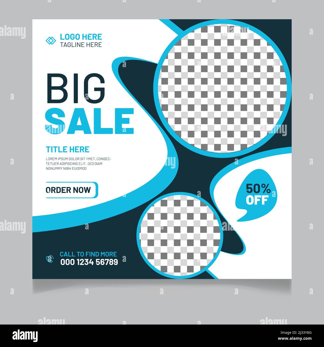 Sales template Stock Vector Images - Alamy