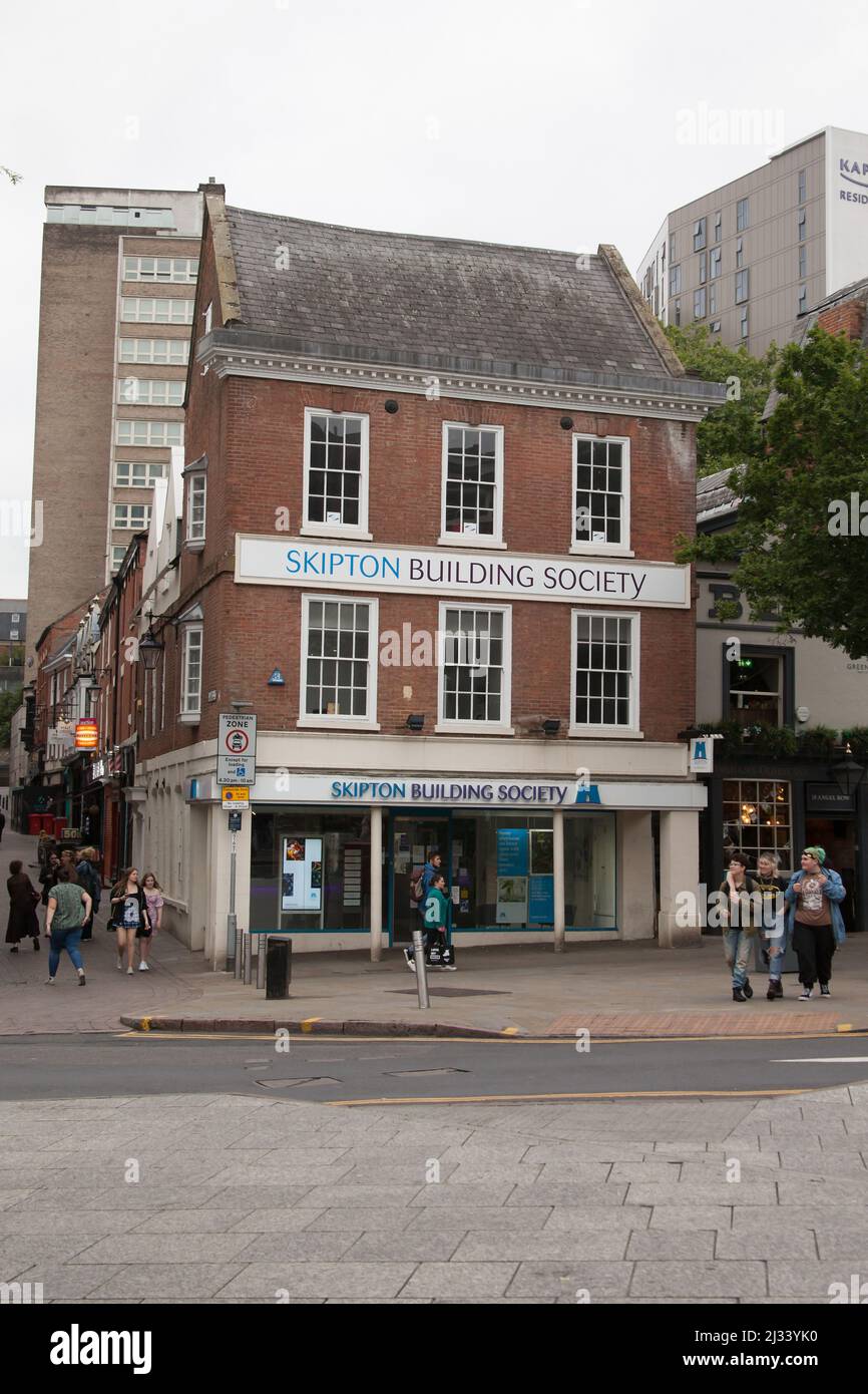 The Skipton Building Society in Nottingham in the UK Stock Photo - Alamy