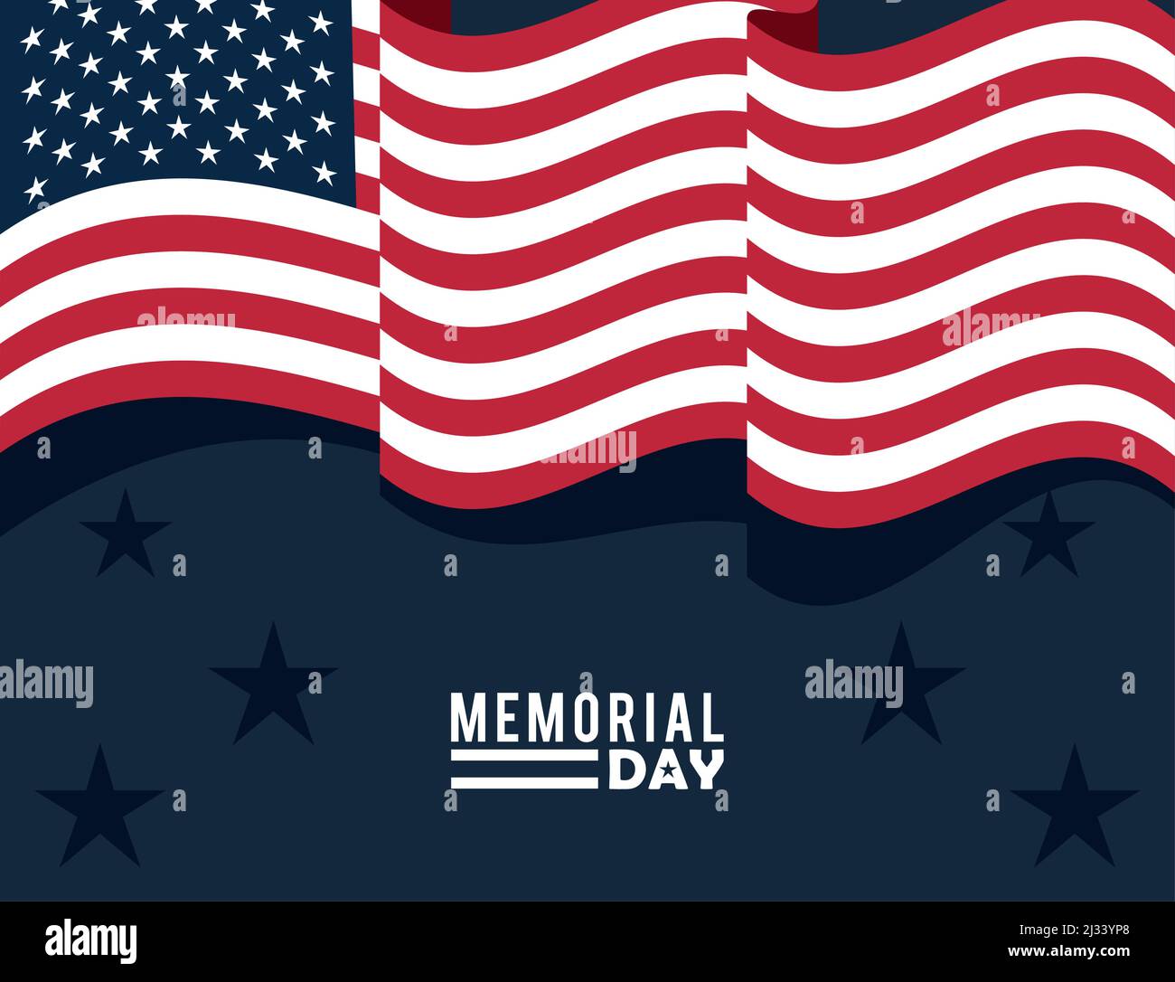 memorial day lettering poster Stock Vector Image & Art - Alamy