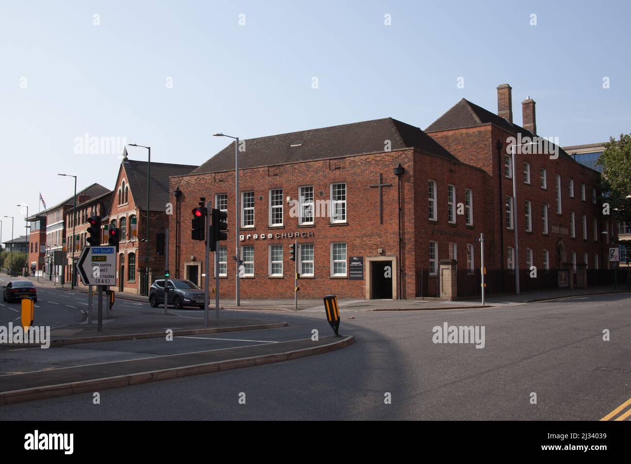 Nottingham castle boulevard hi-res stock photography and images - Alamy