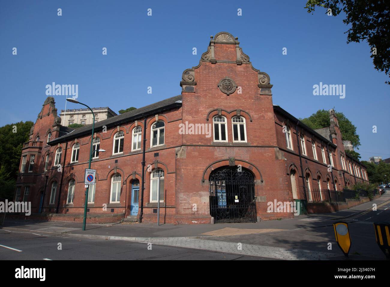 The former Water Works building on Castle Street, Nottingham in the UK ...