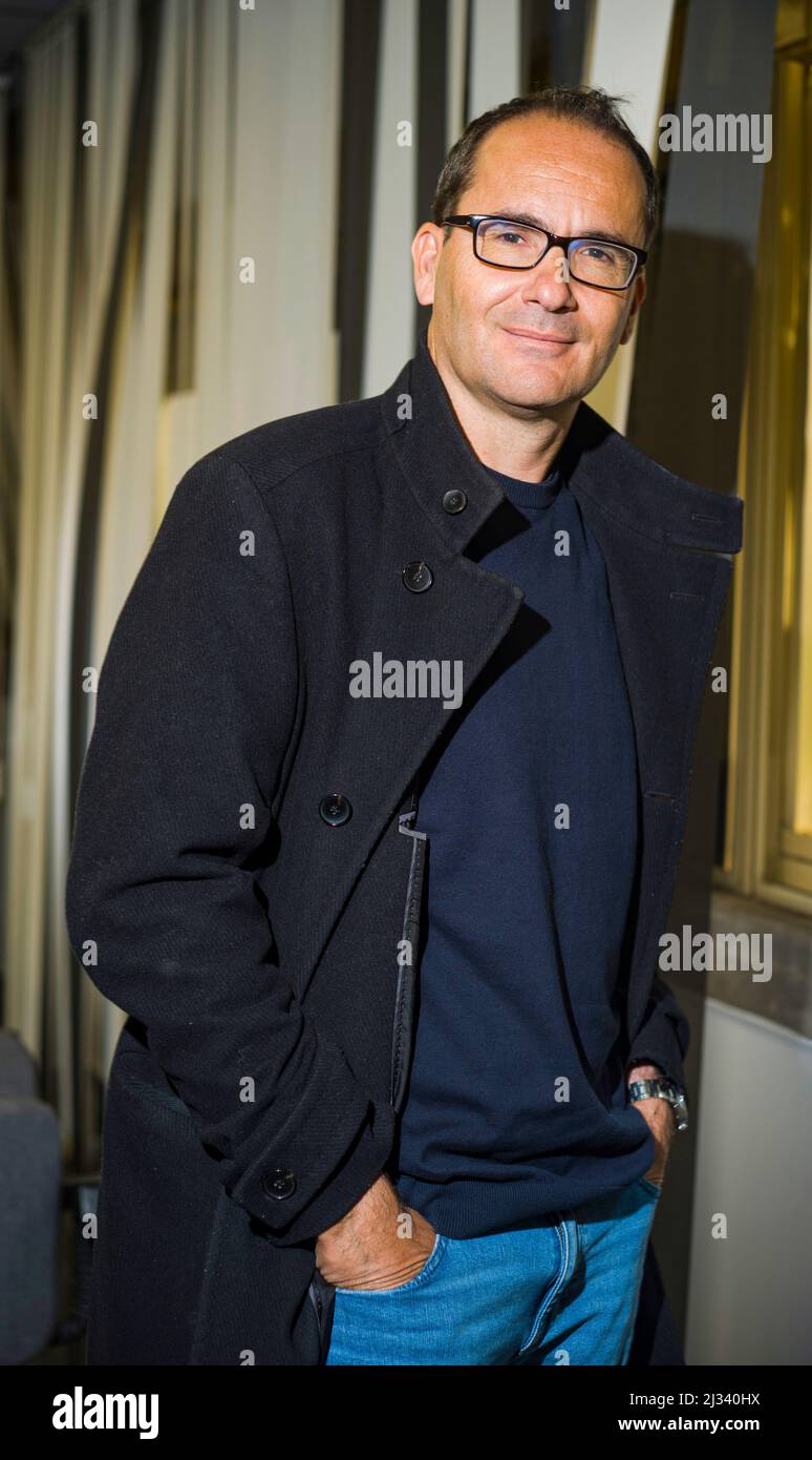 Portrait of the journalist and writer David Jimenez, former director of ...