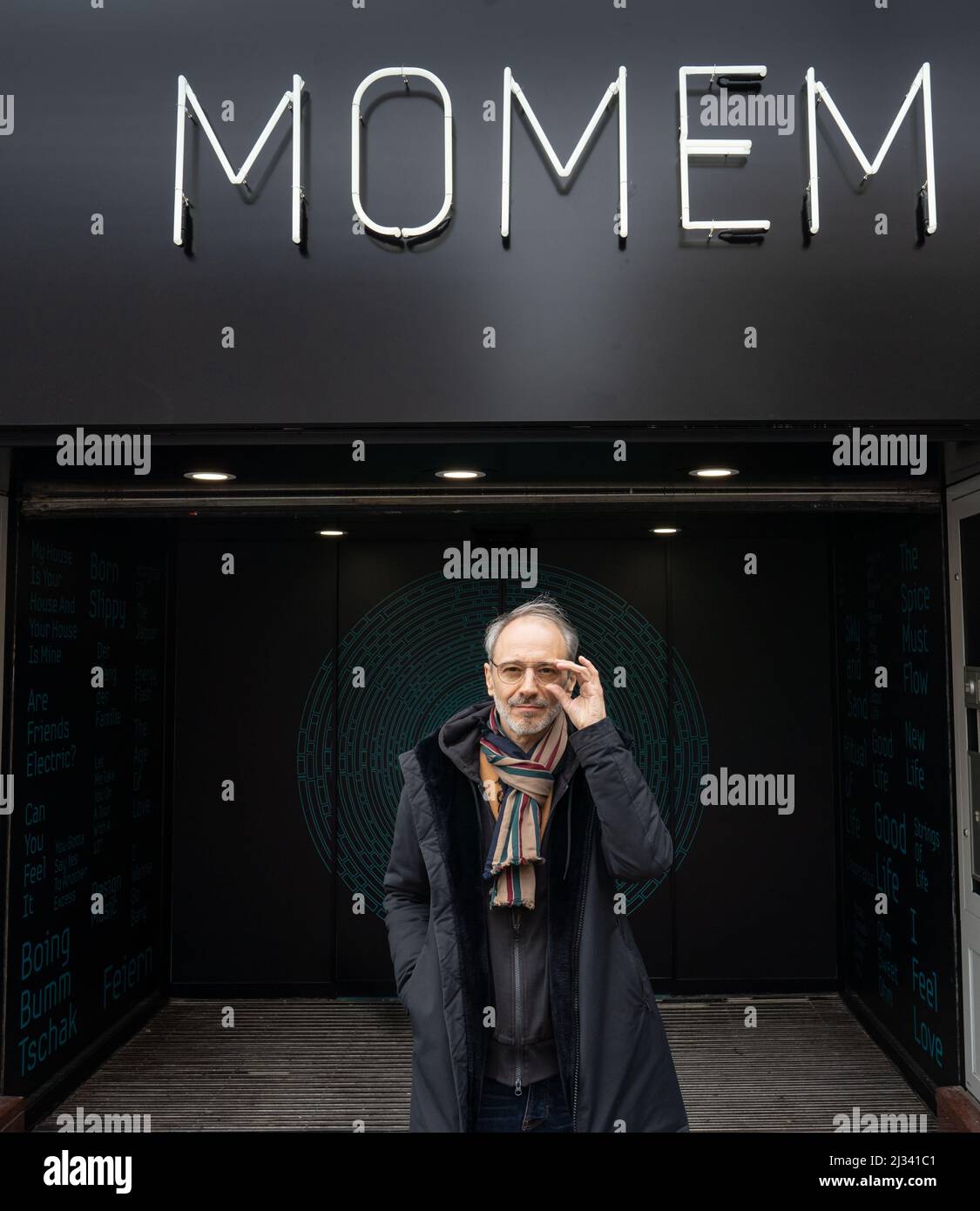05 April 2022, Hessen, Frankfurt/Main: Museum director Alex Azary ...