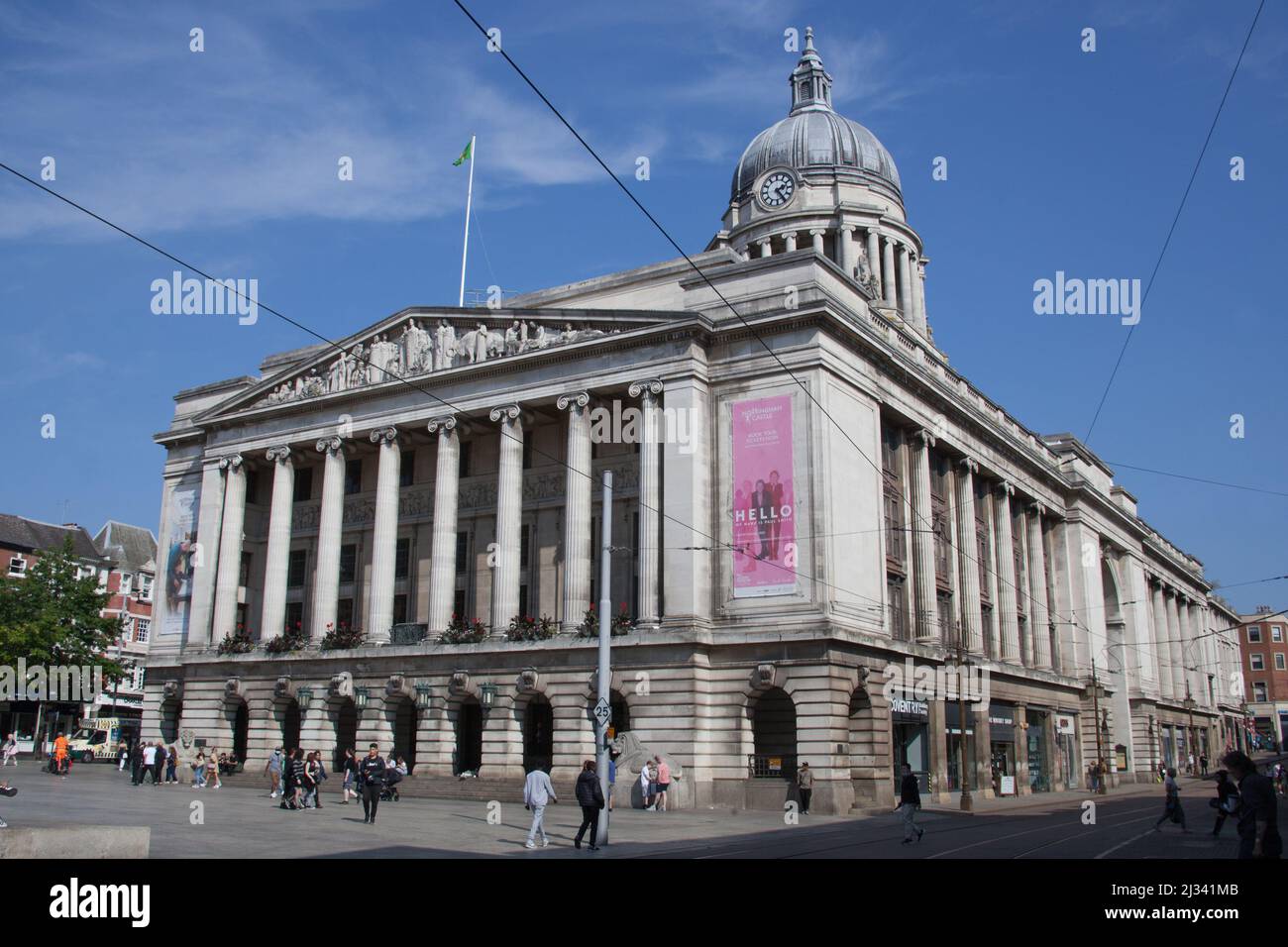 Views of the Old Market Square in Nottingham in the UK Stock Photo - Alamy
