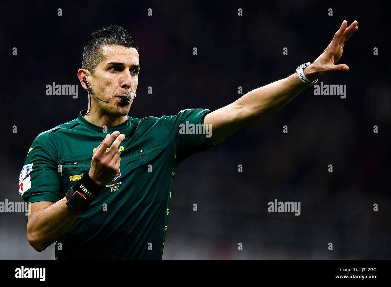Referee livio marinelli hi-res stock photography and images - Alamy