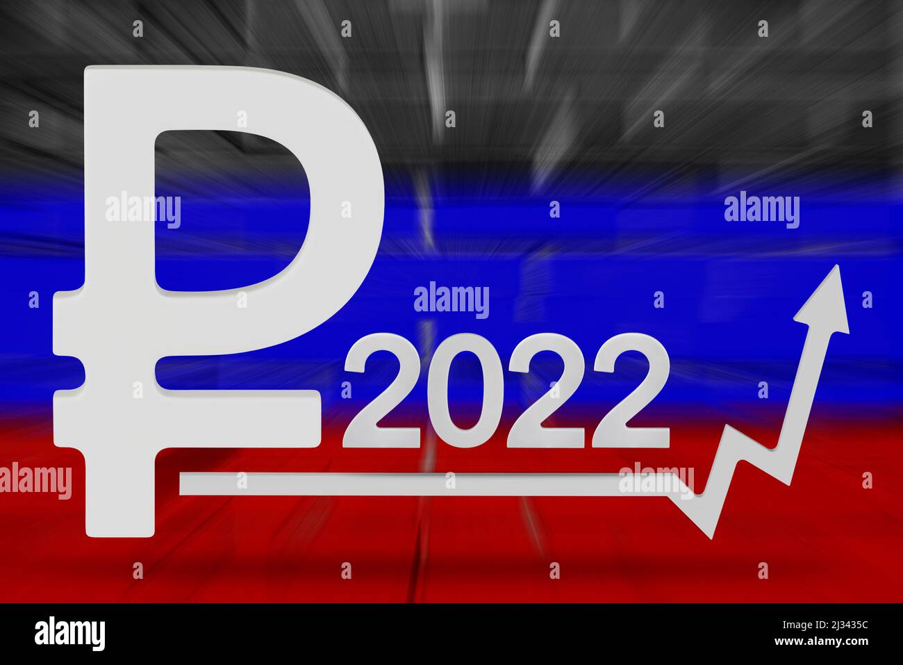 Sanctions and crisis 2022 in Russia. Rising prices and food. Economic ...