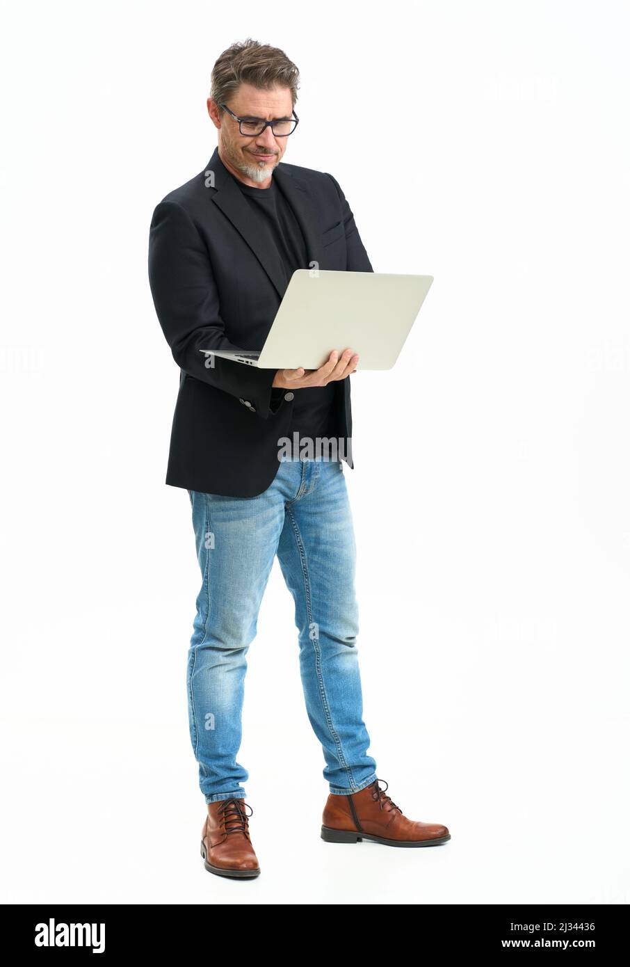 Full size portrait positive Cut Out Stock Images & Pictures - Alamy