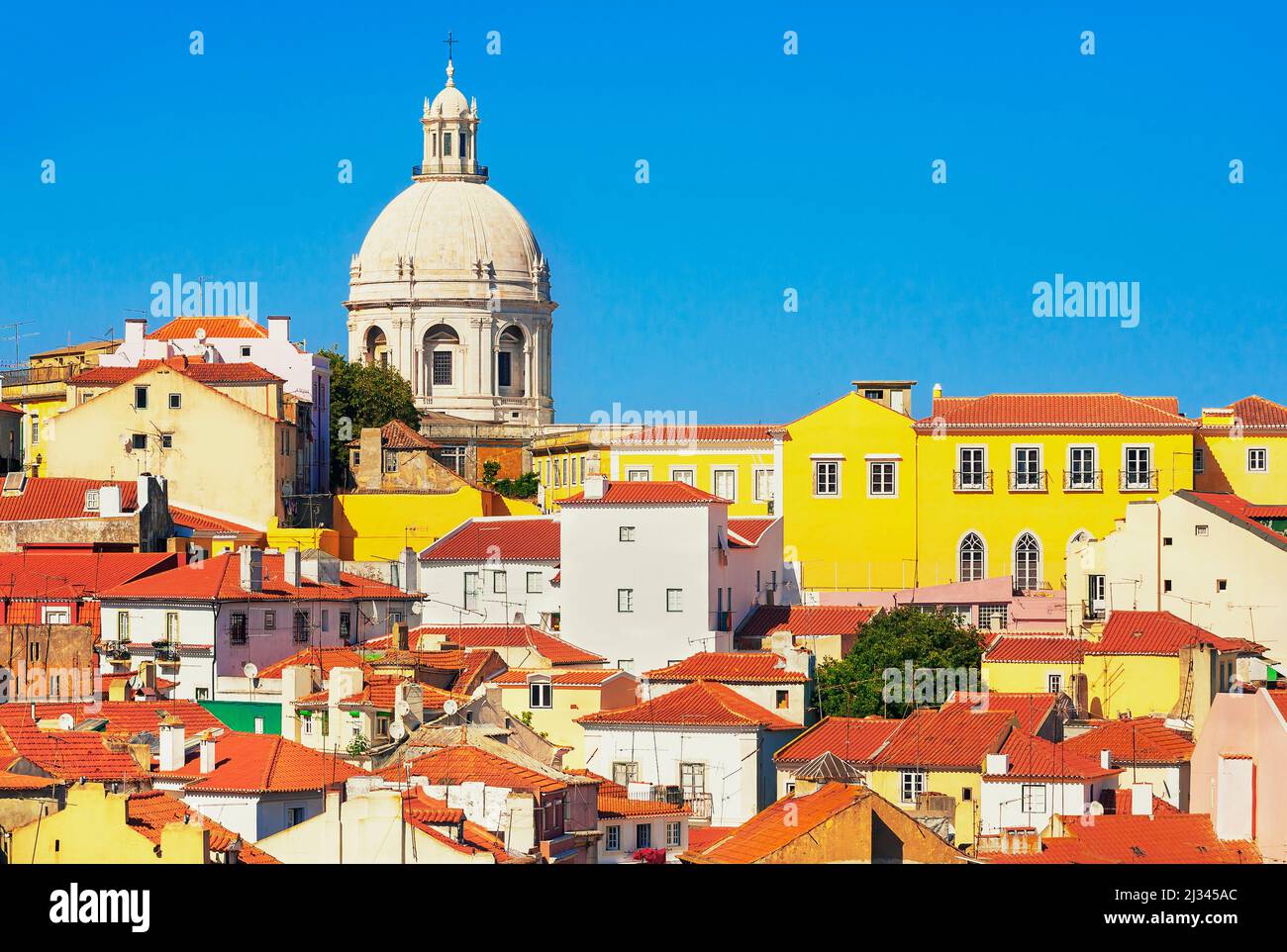Alfama district facade hi-res stock photography and images - Alamy