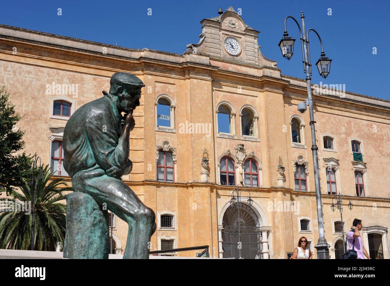 Matera, Italy 27/08/2010: Vittorio Vene square. ©Andrea Sabbadini Stock ...