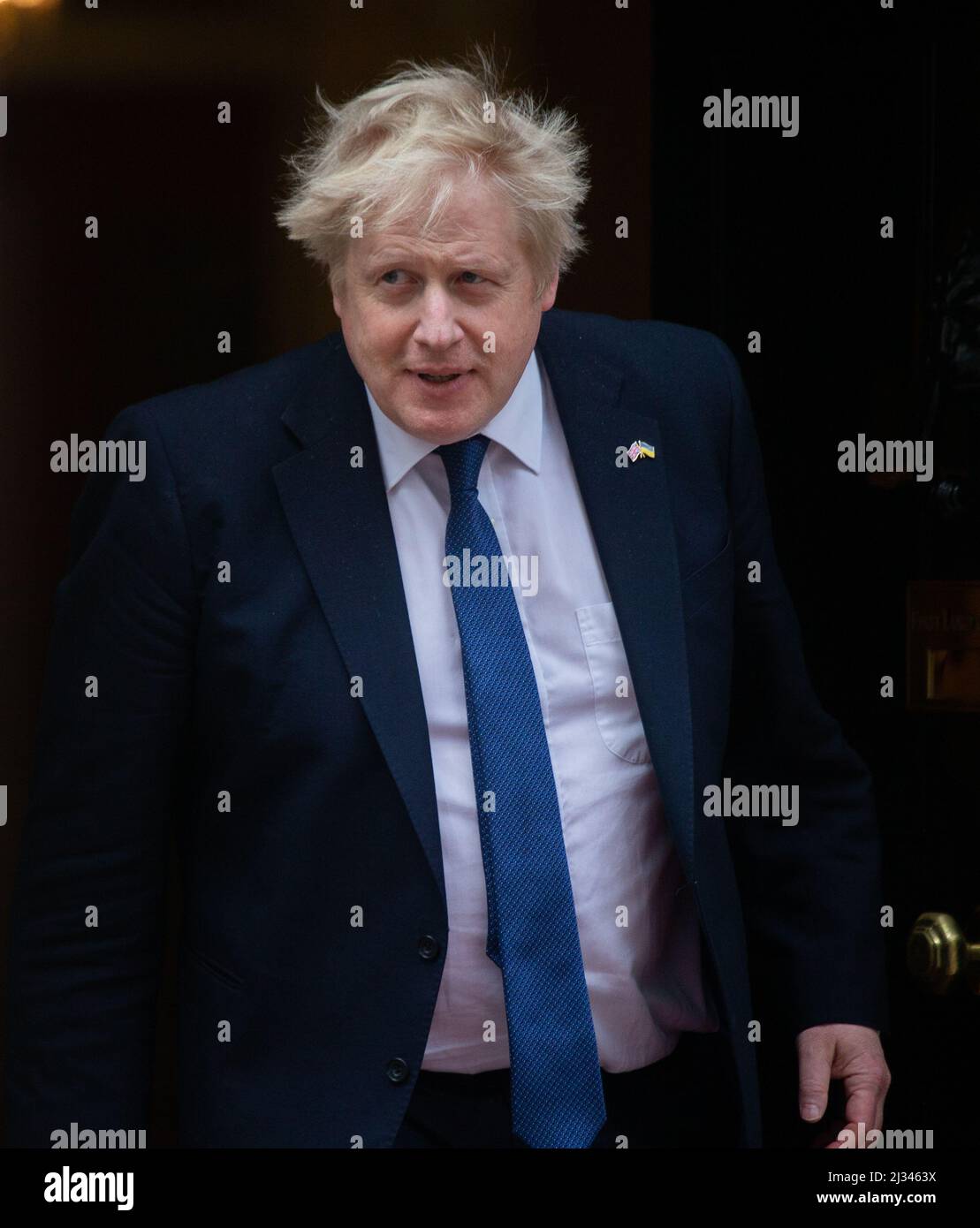 London, England, UK. 5th Apr, 2022. UK Prime Minister BORIS JOHNSON ...