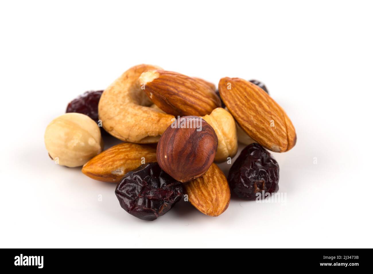 Snack grapes and nuts Cut Out Stock Images & Pictures - Alamy