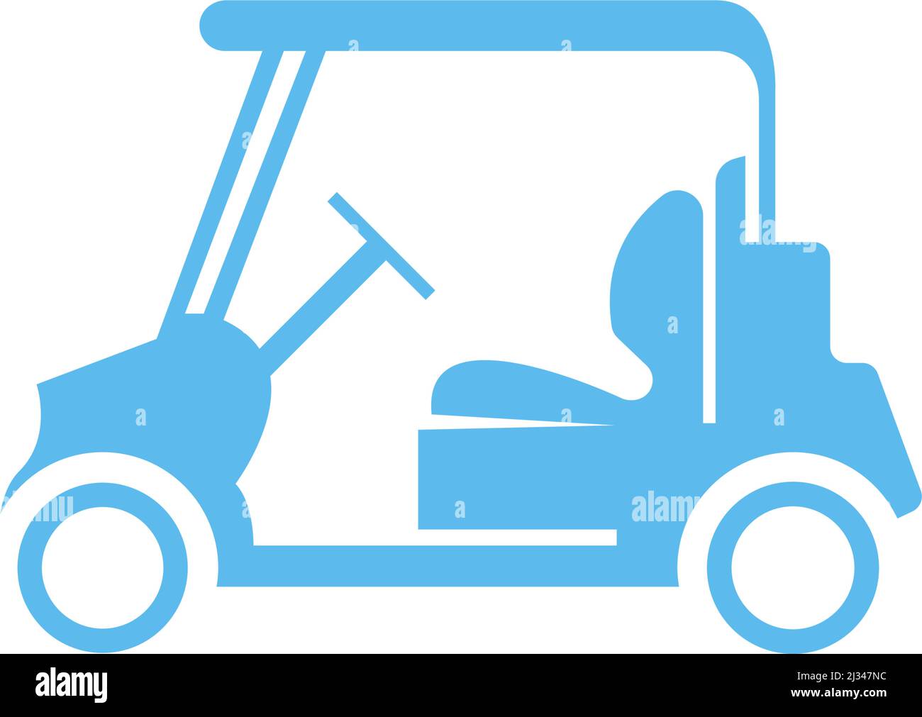 Golf cart icon design concept illustration template Stock Vector Image ...