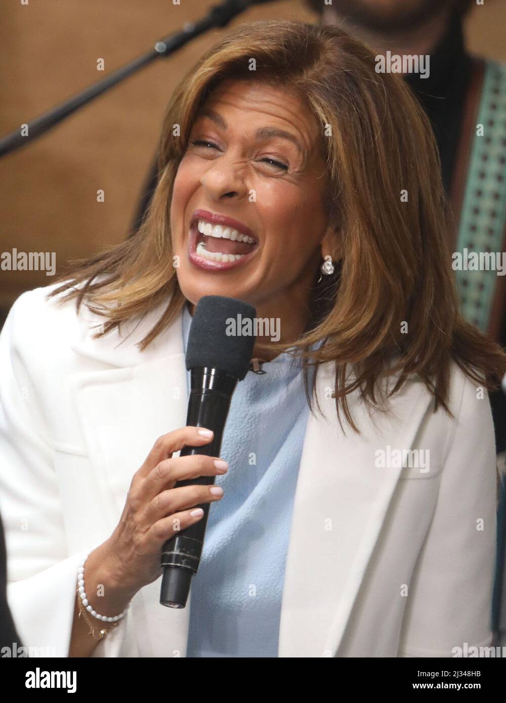 April 5, 2022, New York, New York, USA: Todayâ€™ show co- host HODA ...