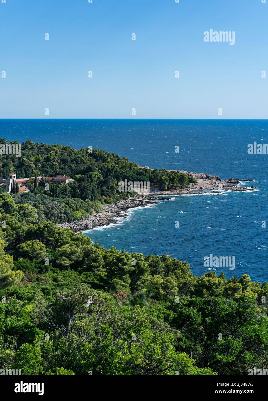Lokrum south beach hi-res stock photography and images - Alamy