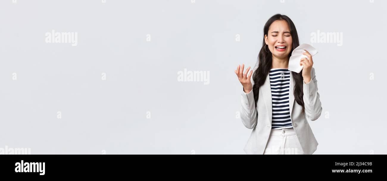 Business, finance and employment, female successful entrepreneurs ...