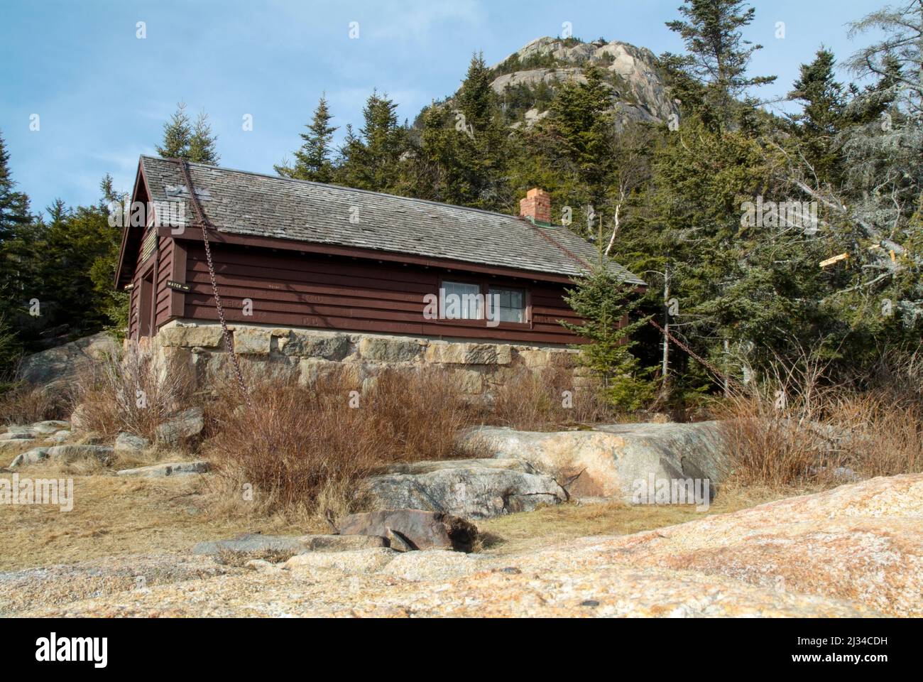 The Jim Liberty Cabin in the White Mountains of New Hampshire. This ...