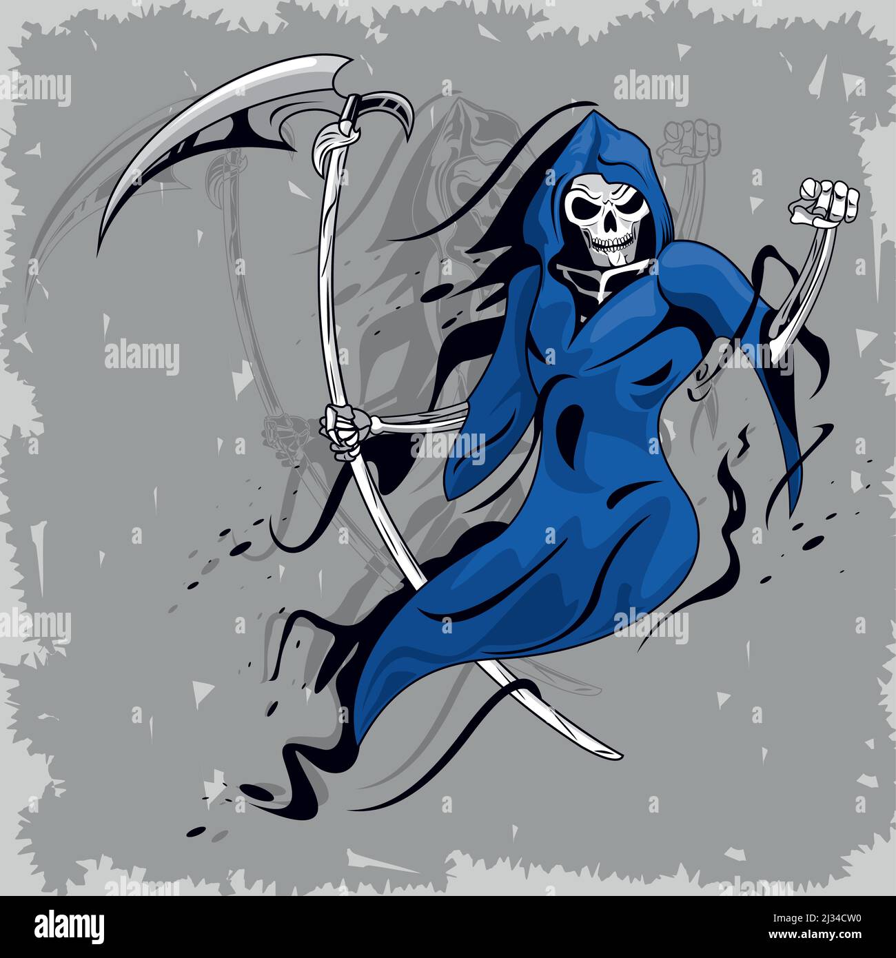Killing blue Stock Vector Images - Alamy