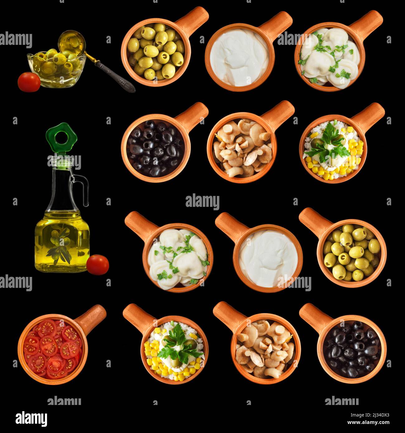 Snacks background hi-res stock photography and images - Alamy