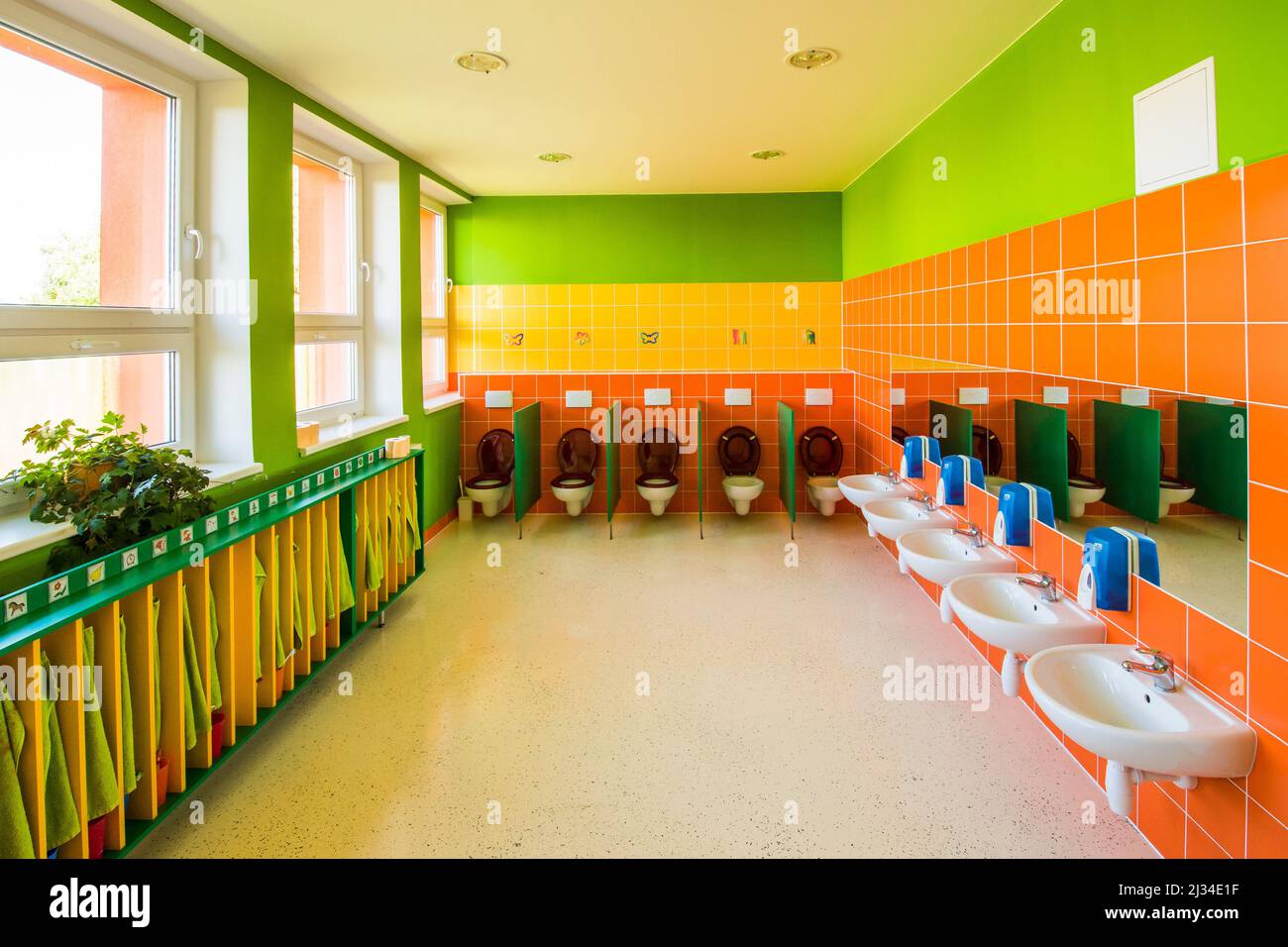 Sinks and toilets for kids hi-res stock photography and images - Alamy