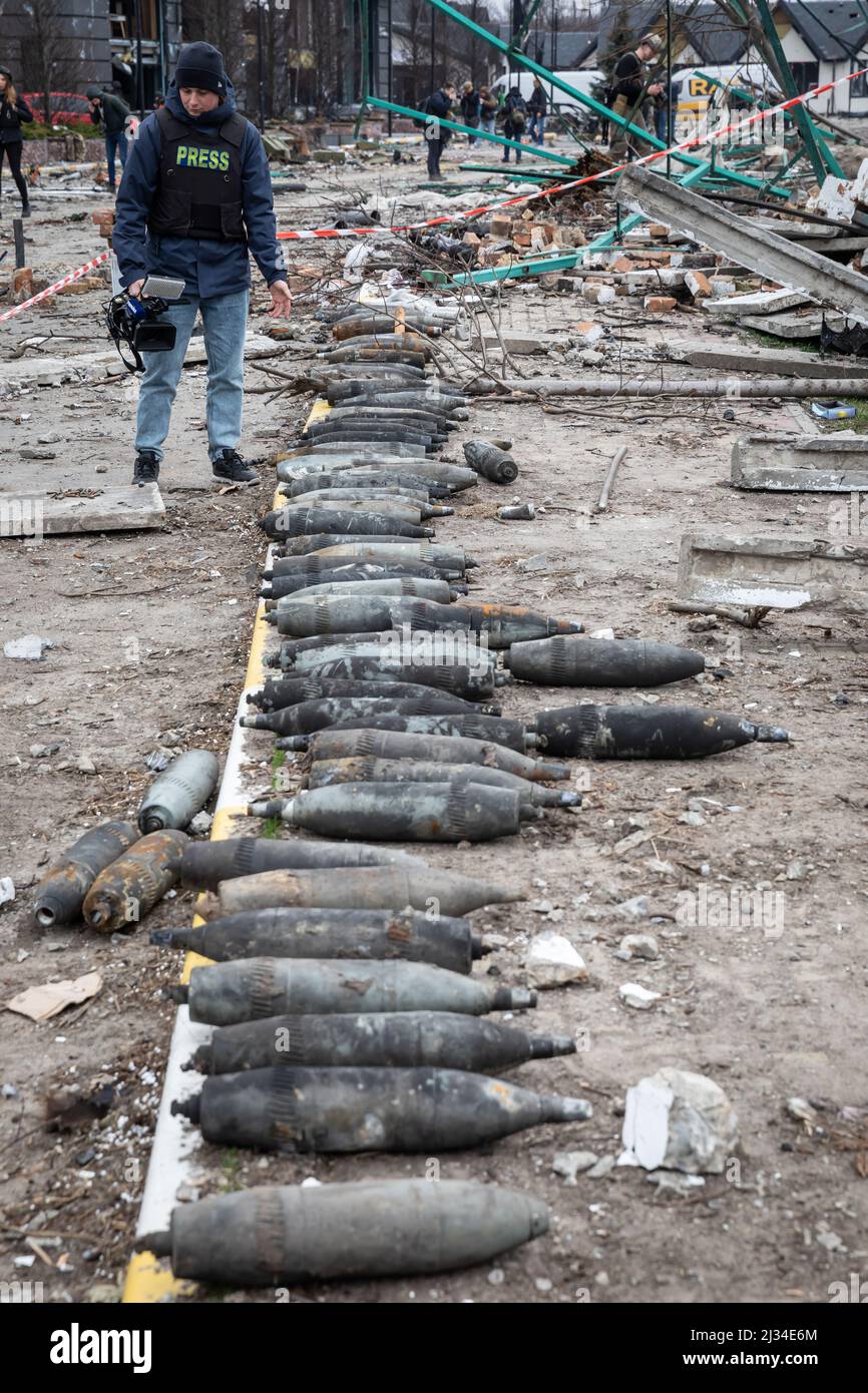 Massacre Bucha, Ukraine Stock Photo - Alamy