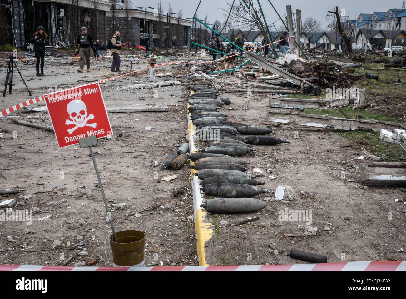 Massacre Bucha, Ukraine Stock Photo - Alamy