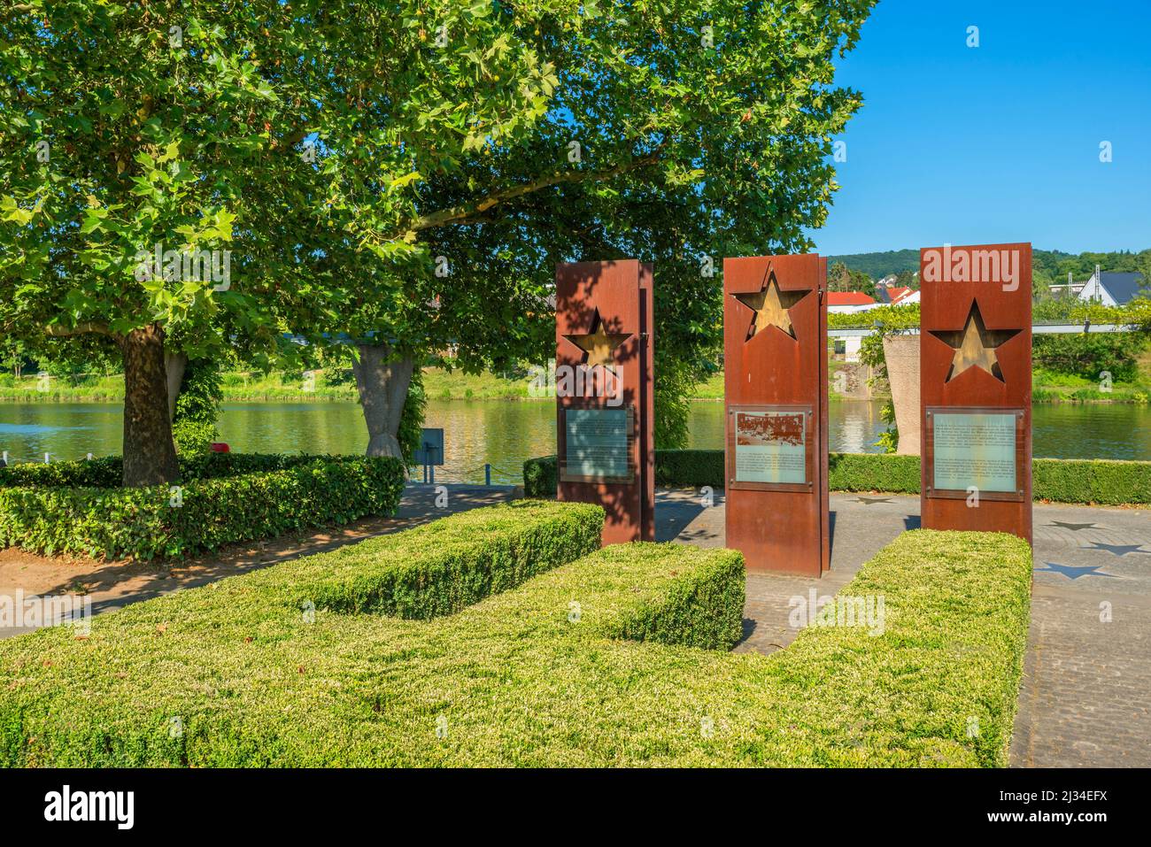 Monument to the European Treaties, Schengen, Canton of Remich, Grand ...