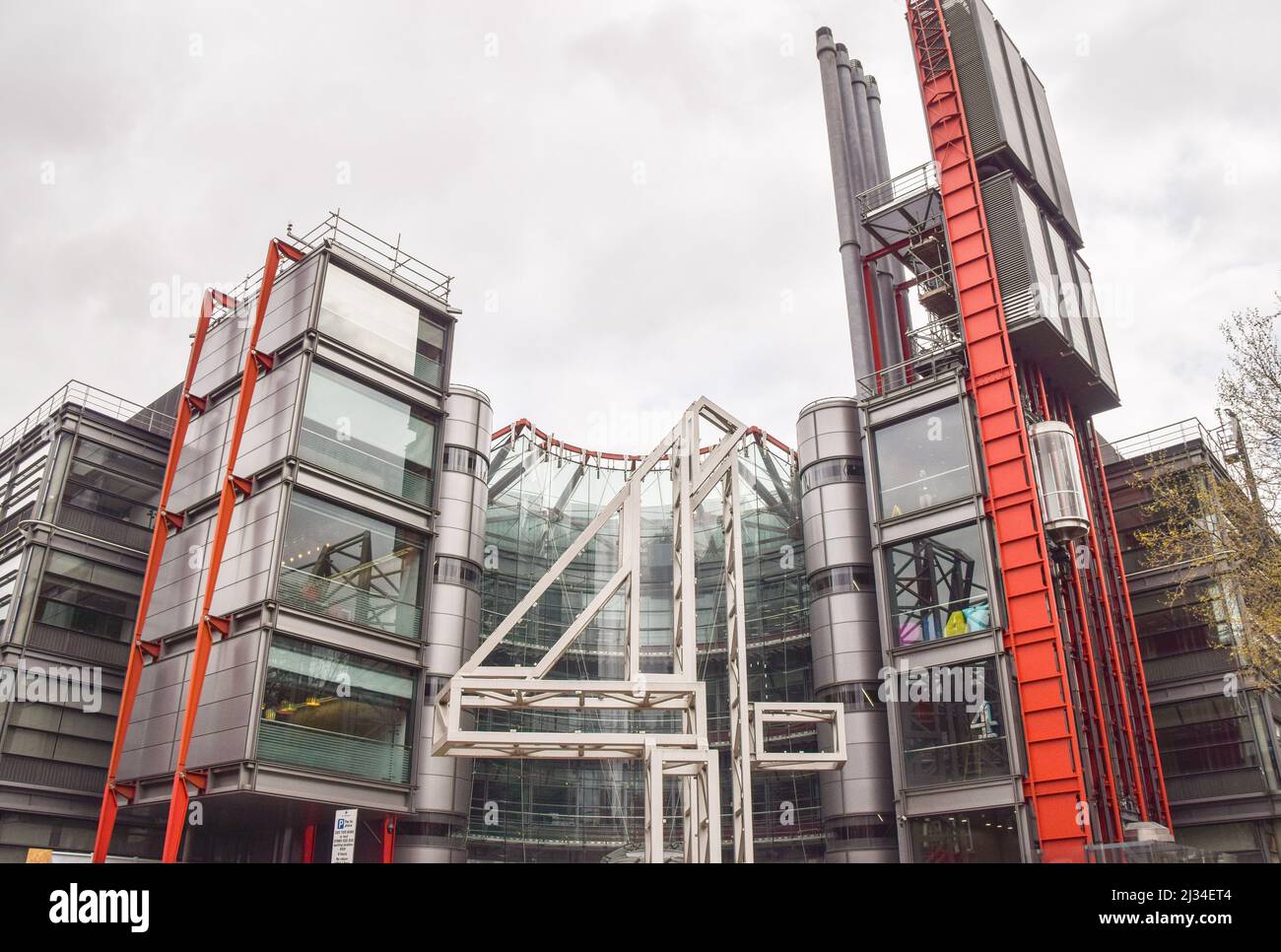 London, UK. 5th April 2022. Channel 4 headquarters on Horseferry Road ...