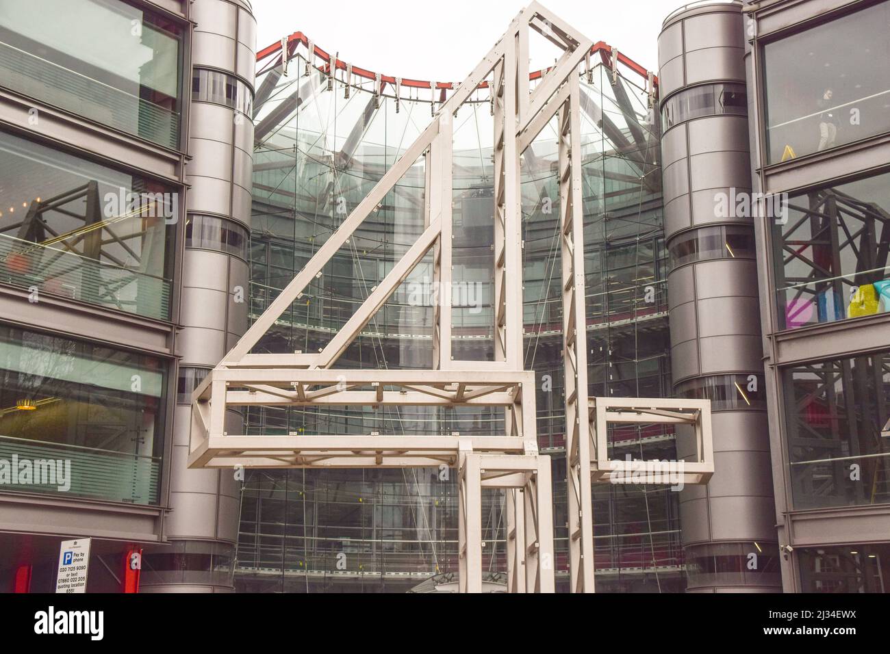 London, UK. 5th April 2022. Channel 4 headquarters on Horseferry Road ...
