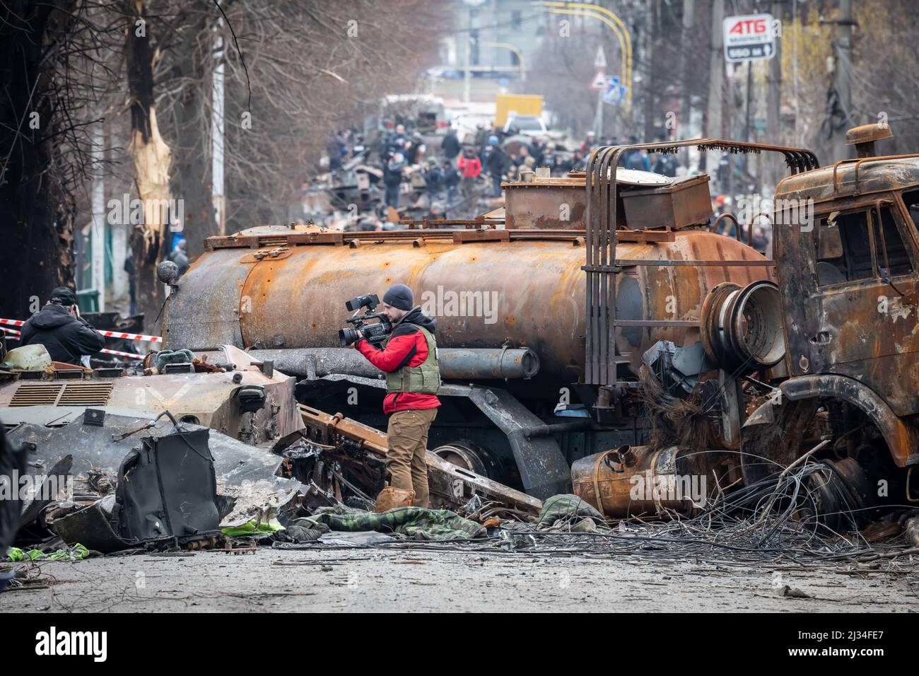 Massacre Bucha, Ukraine Stock Photo - Alamy