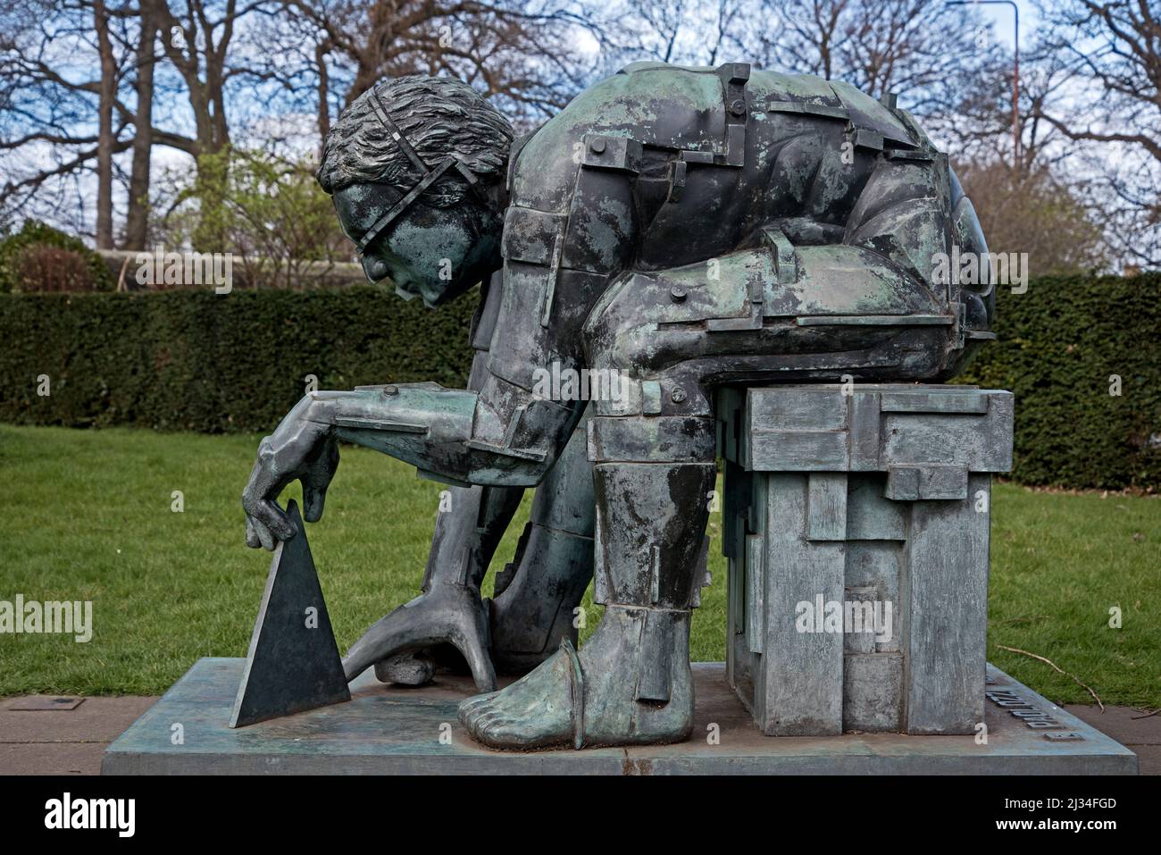 "Master of the Universe" aka "Newton after Blake" by Eduardo Paolozzi ...