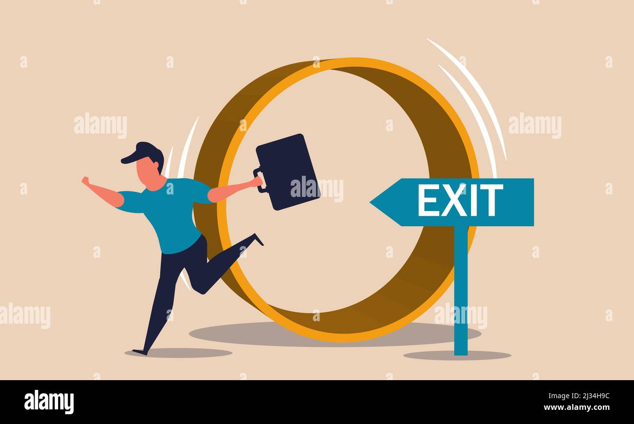 Escape everyday Stock Vector Images - Alamy