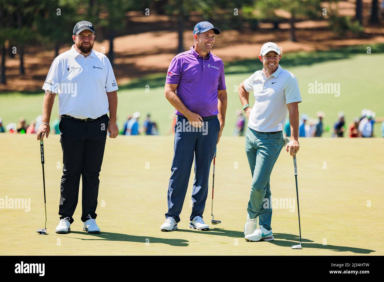 Shane lowry augusta hi-res stock photography and images - Alamy