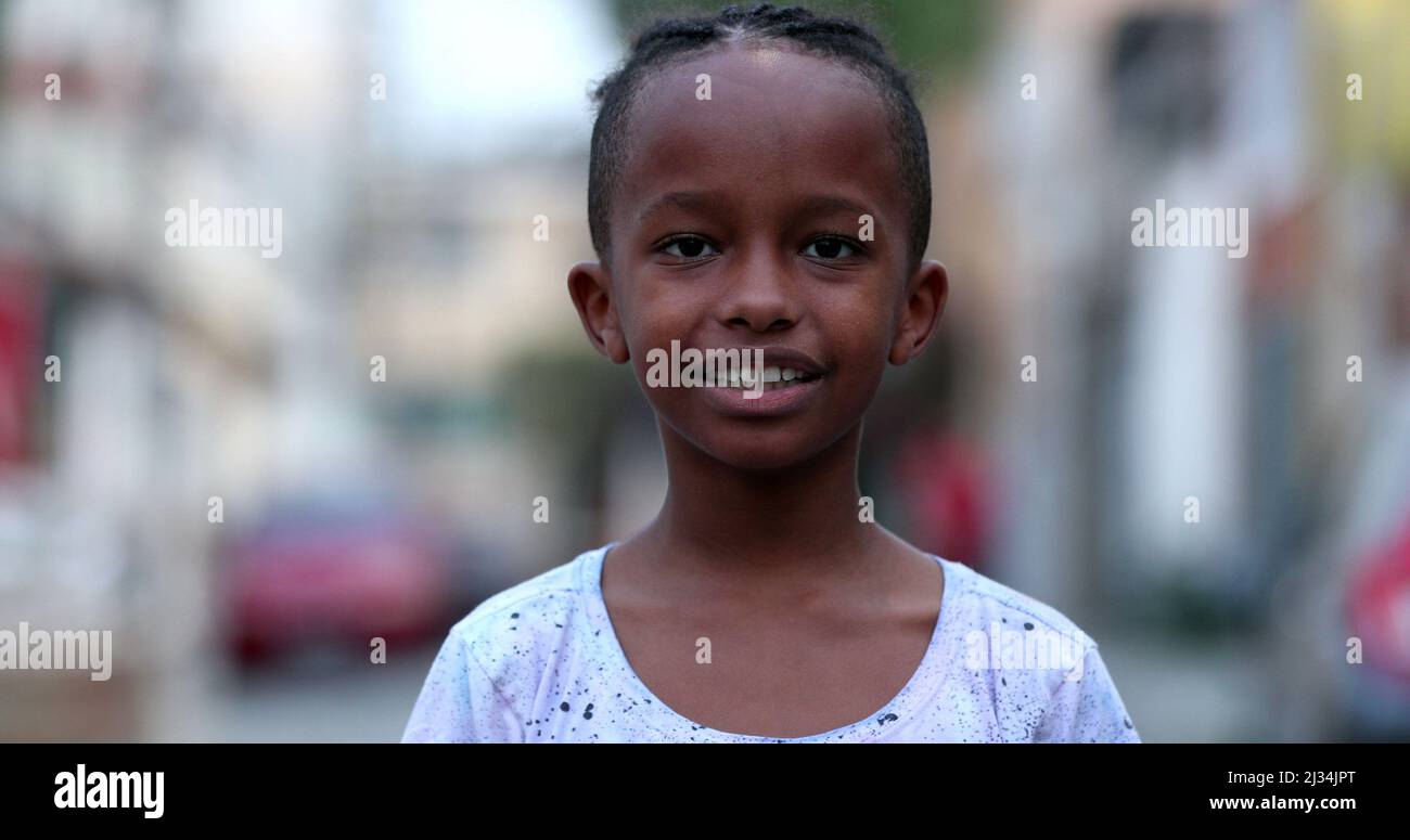 Mixed race child boy portrait, African mix ethnicity kid Stock Photo ...