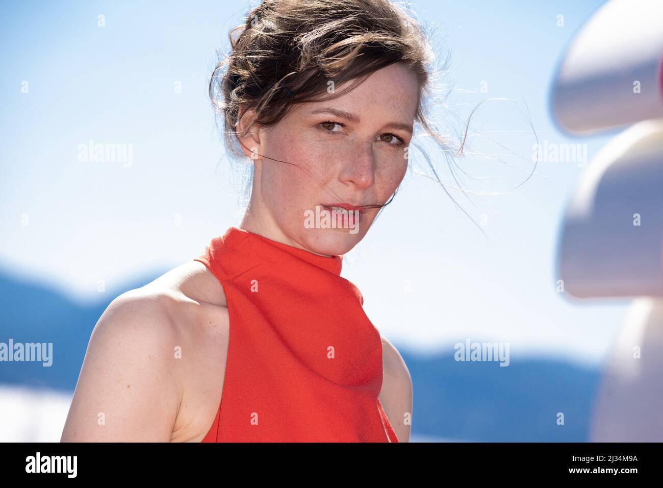 Cannes, France. April 05, 2022, Katharina Hauter attends Punishment ...