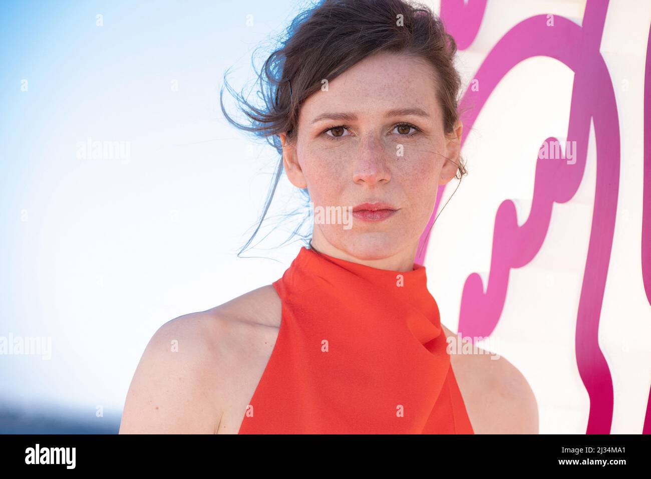 Cannes, France. April 05, 2022, Katharina Hauter attends Punishment ...