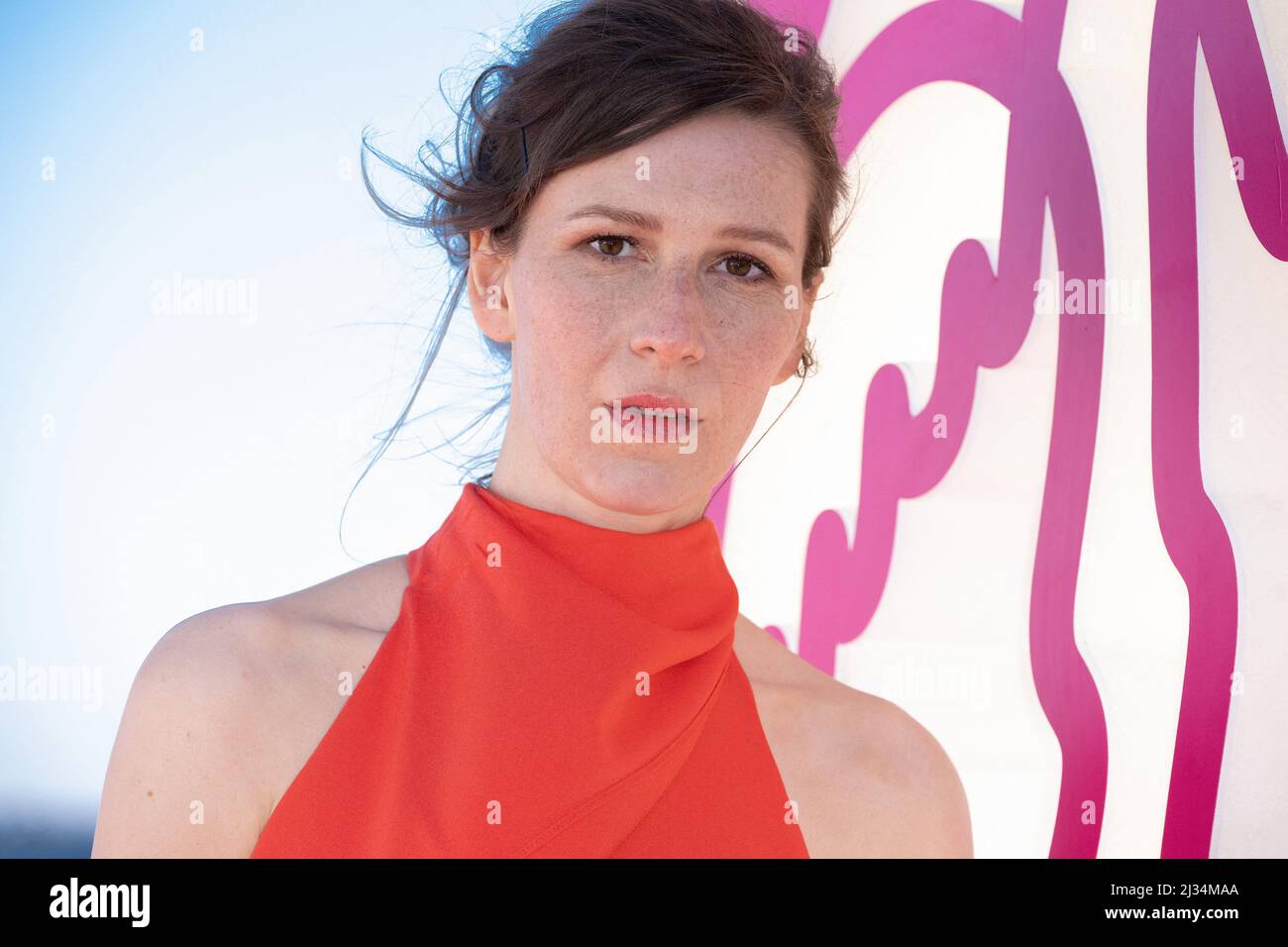 Cannes, France. April 05, 2022, Katharina Hauter attends Punishment ...