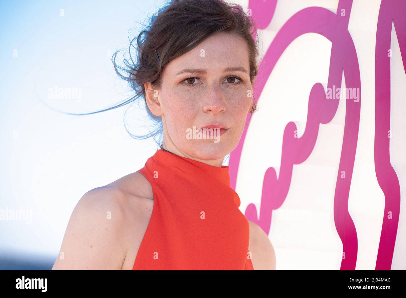 Cannes, France. April 05, 2022, Katharina Hauter attends Punishment ...