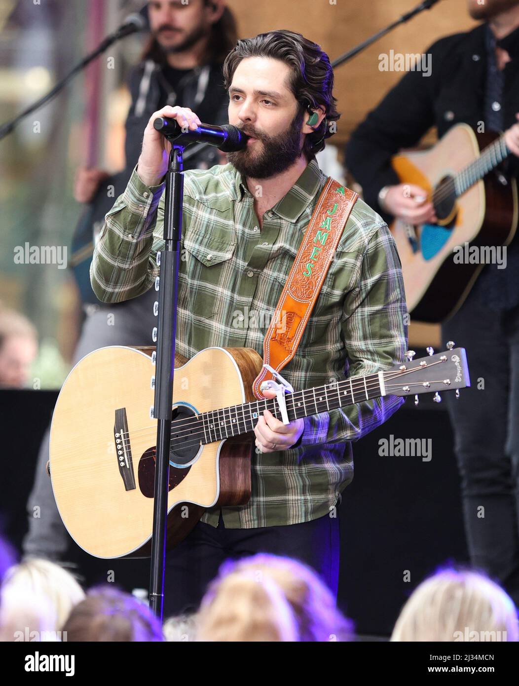New York, NY, USA. 5th Apr, 2022. Thomas Rhett on stage for NBC Today ...