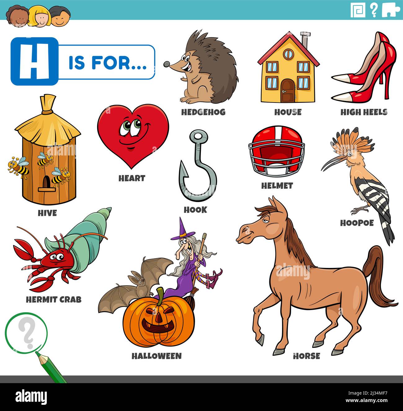 Characters H Stock Vector Images Alamy