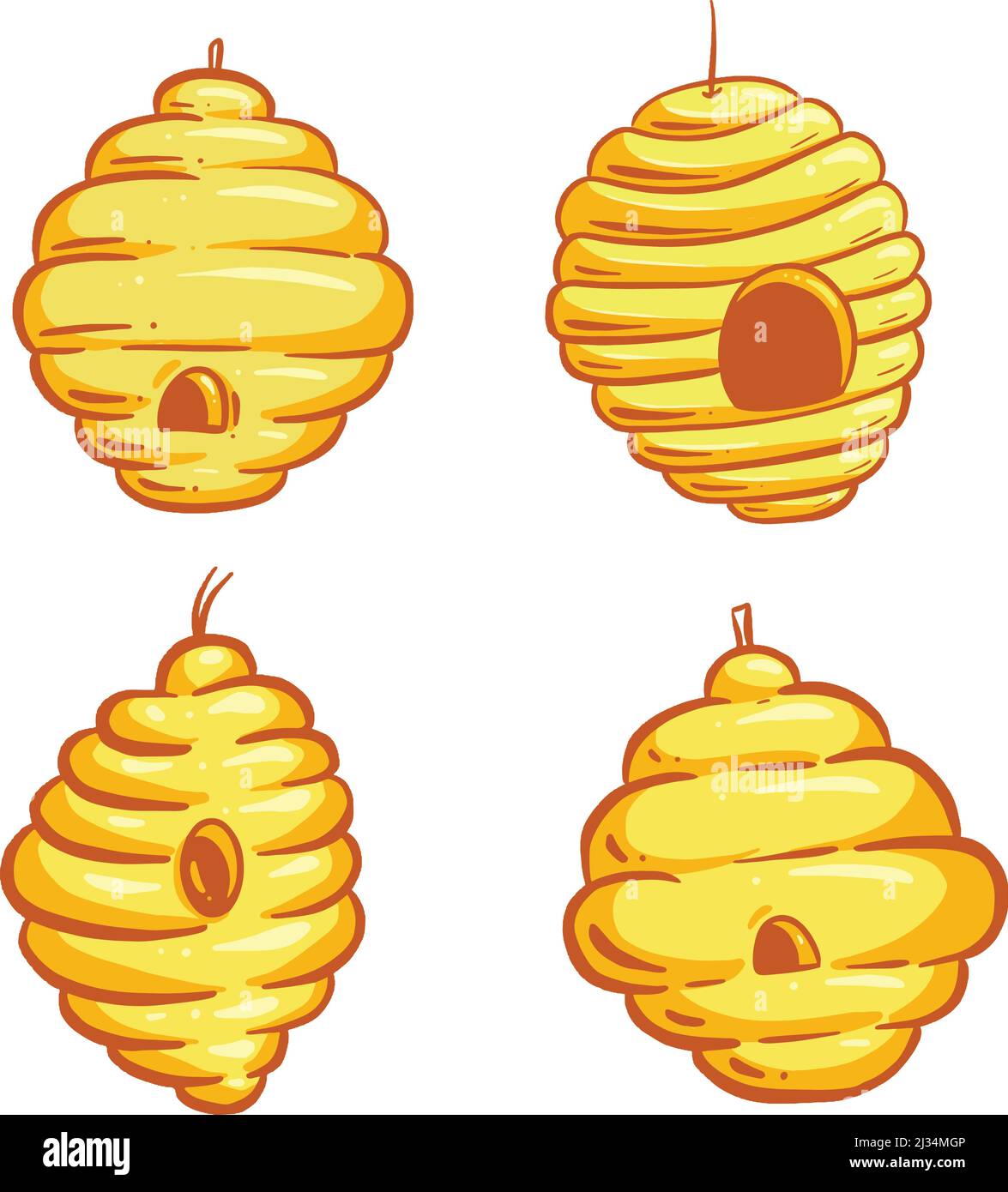 Beehive Cartoon Cute Bee, Bee Hive, Cartoon Bee, Manuka, Bee Honey,