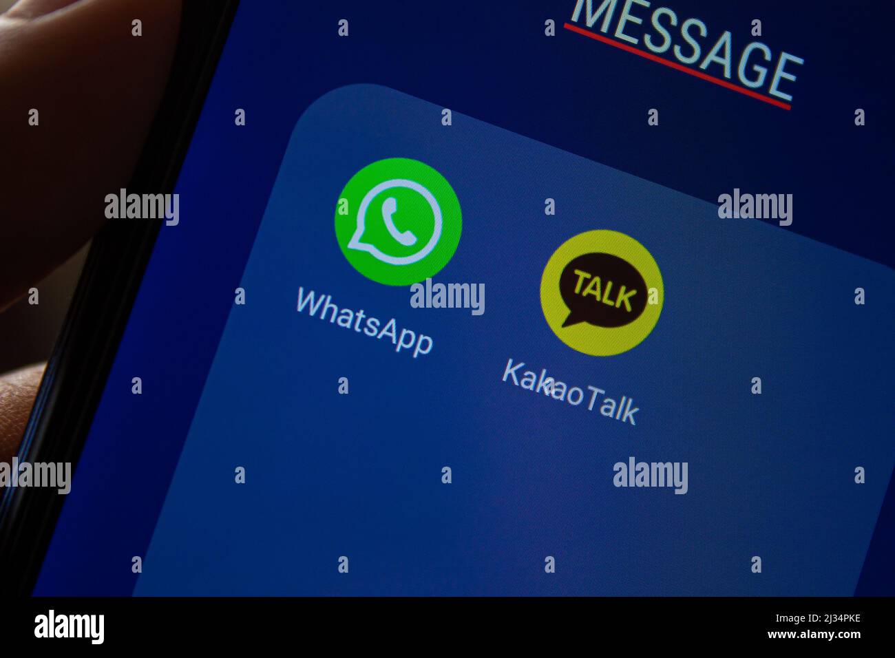 Logo kakaotalk hi-res stock photography and images - Alamy