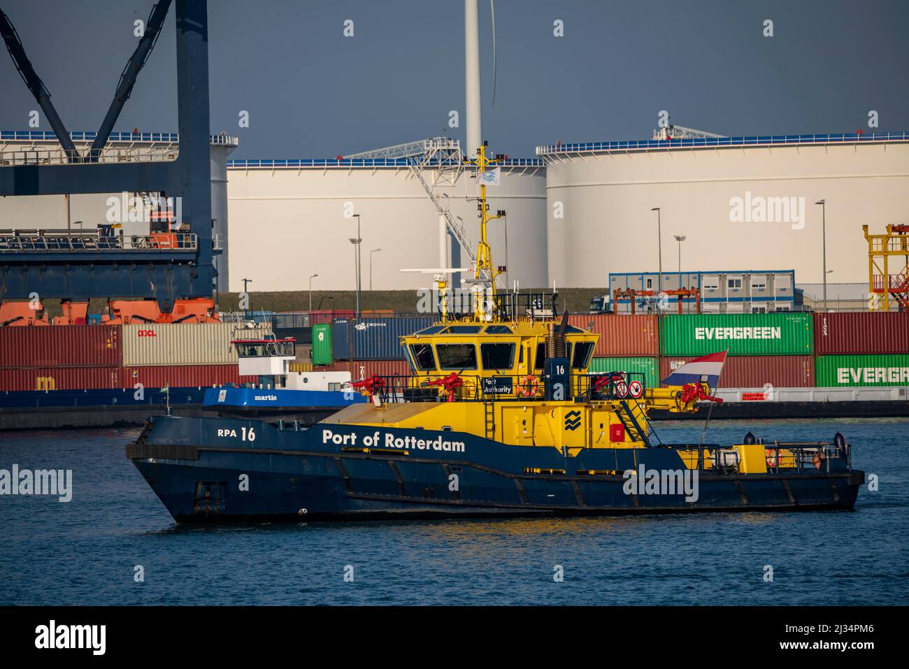 Maasvlakte Olie Terminal, MOT, one of the largest petroleum terminals ...