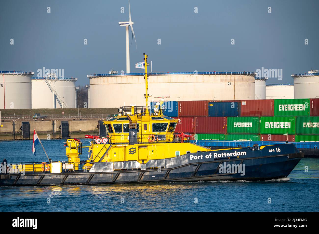 Maasvlakte Olie Terminal, MOT, one of the largest petroleum terminals ...