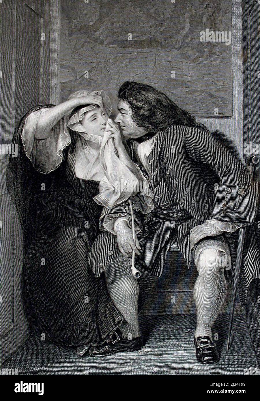 Widow wadman uncle toby hi-res stock photography and images - Alamy